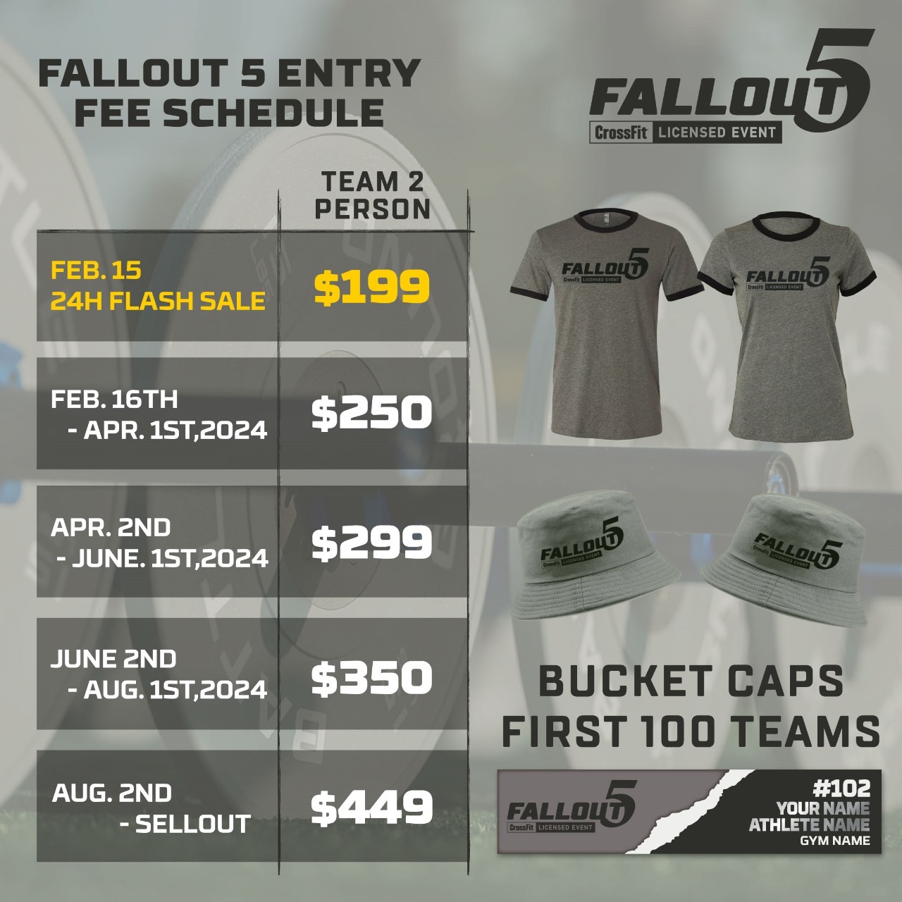 Fallout 5 A Functional Fitness Competition Registration | Powered by ...
